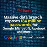Massive data breach exposes 184 million passwords for Google, Microsoft ...
