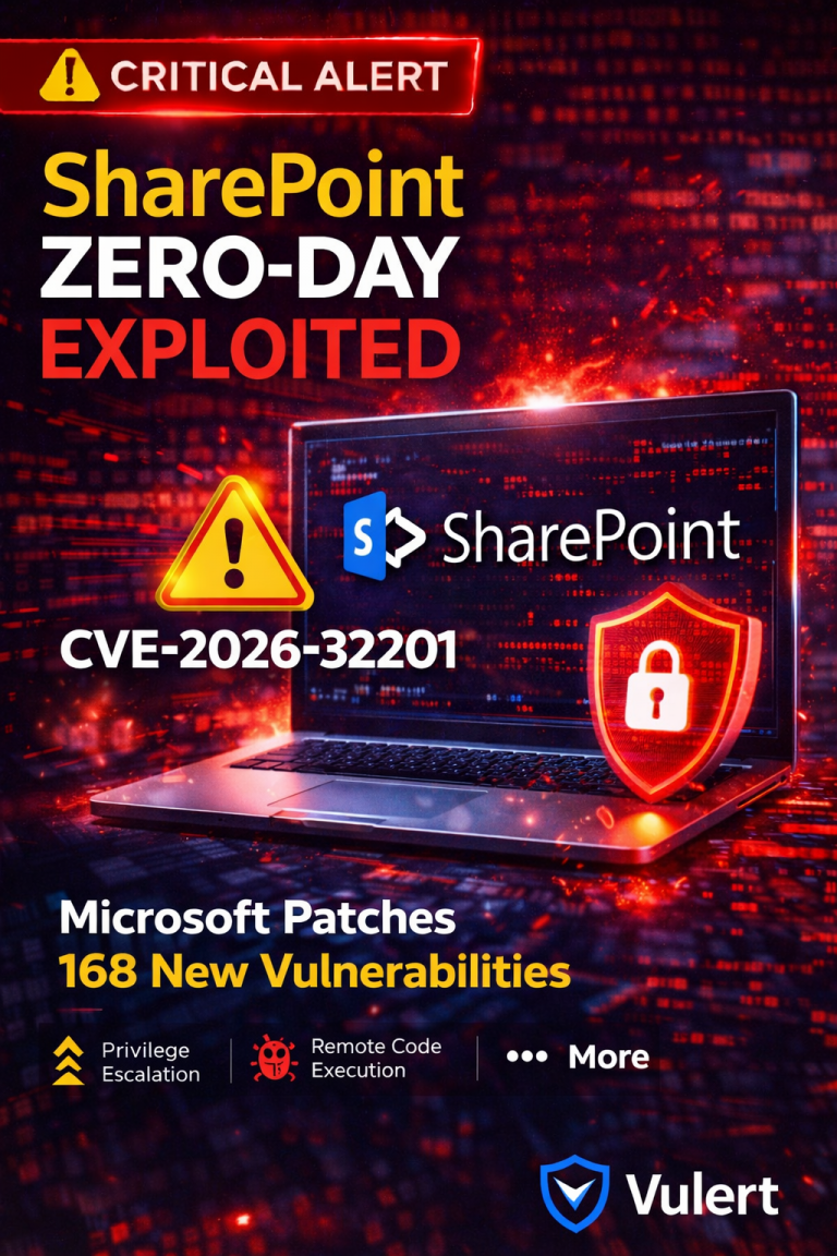 🚨 Microsoft Patches SharePoint Zero-Day CVE-2026-32201 Alongside 168 ...