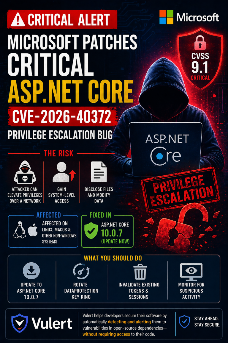 CVE-2026-40372 Privilege Escalation Bug Microsoft Patches Critical ASP ...